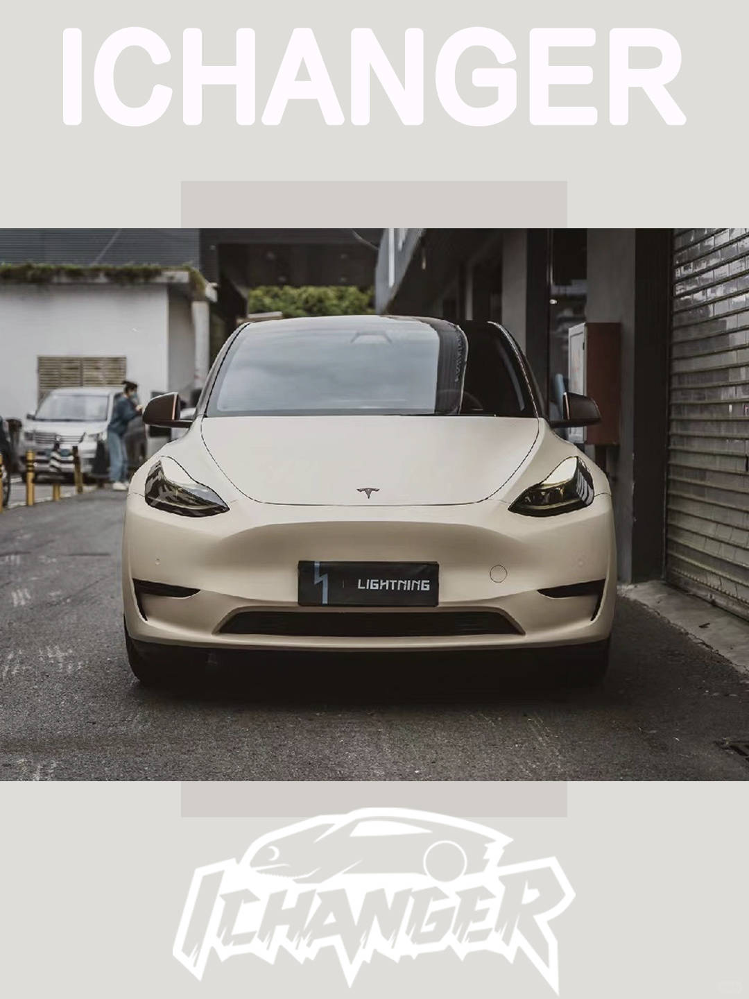 Model Y-ICR改色膜消光卡其米兰，展现出与众不同的品味_搜狐汽车_搜狐网
