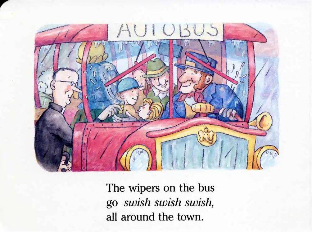 【绘本阅读】《WHEELS ON THE BUS》| 小车迷们看过来_and