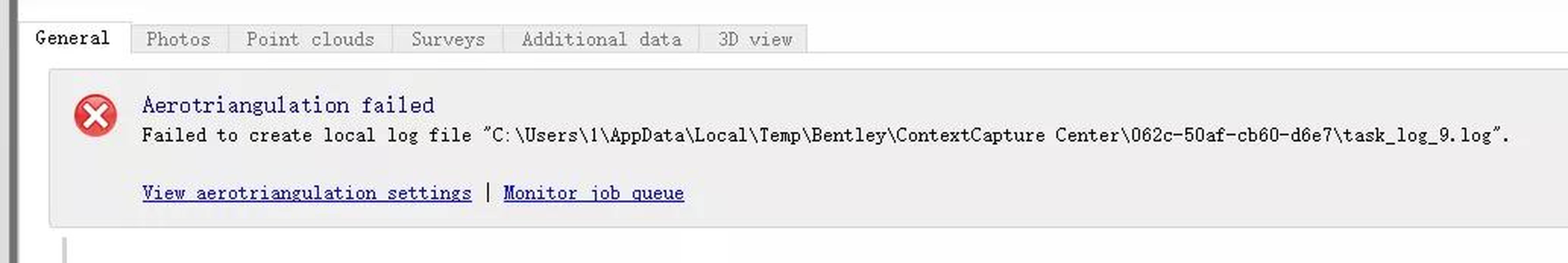 CC（Context Capture）软件安装及空三过程中的十大常见报错与解决方法