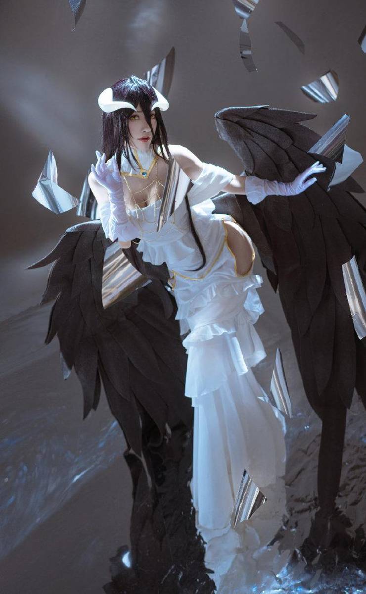 cos：overlord雅儿贝德Cosplay正片11P-逆光R