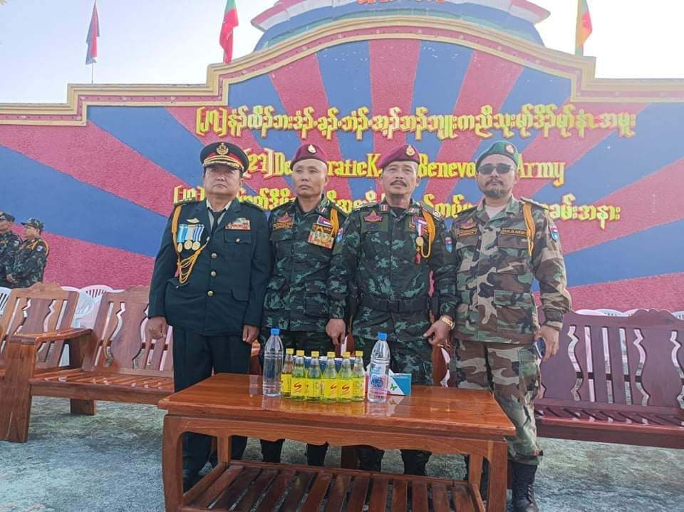 缅甸DKBA庆祝建军27周年，KNU分裂的至暗时刻-搜狐大视野-搜狐新闻