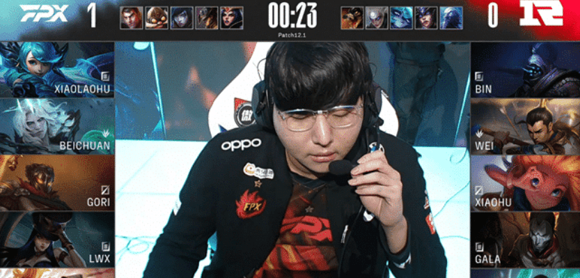 Lwx延续德杯火热手感 FPX2-1翻盘战胜RNG_比赛_下路_赵信