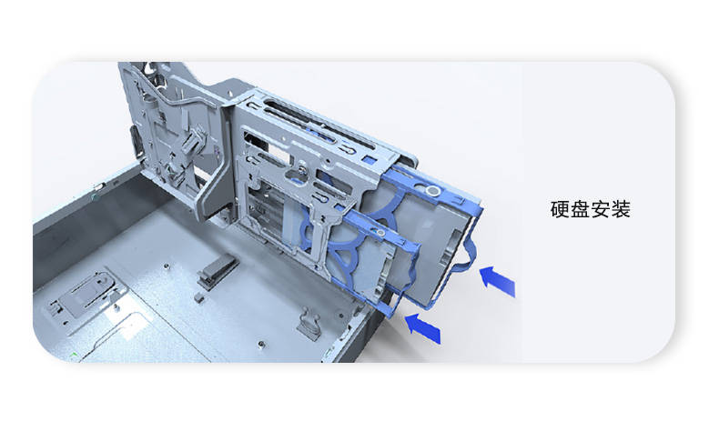集特国产龙芯3A5000商用办公台式电脑主机GPC-100_标配_麒麟_固态