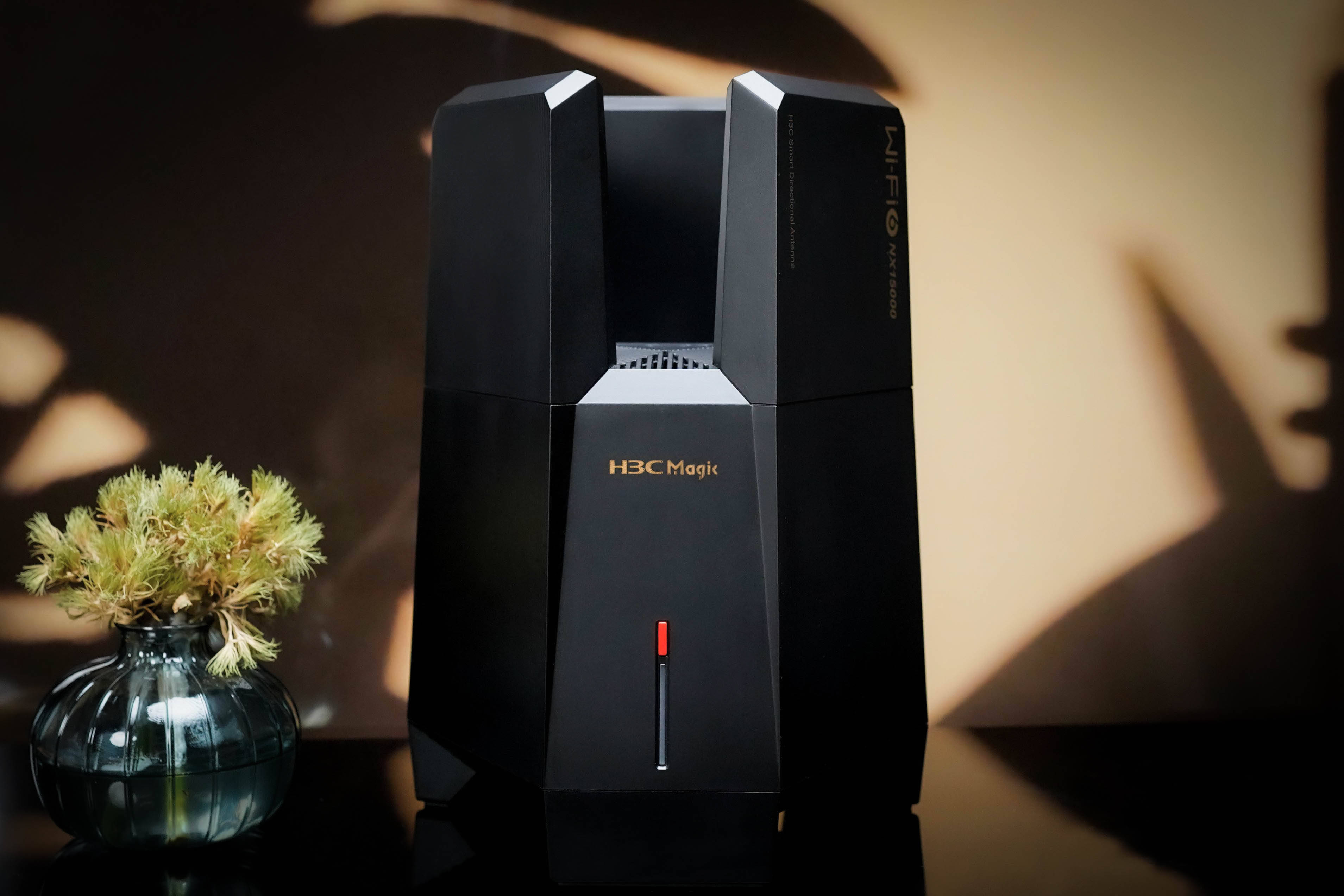 剑走偏锋 新华三H3C Magic NX15000 企业级路由器 使用体验_定向天线_信号_速率