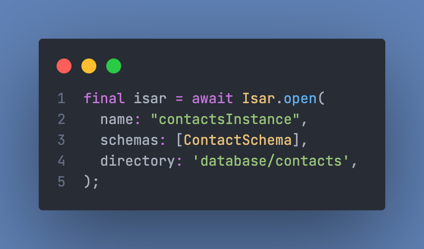 Flutter Isar 数据库——完整的速成课程——第 3 部分_Android_条目_实例