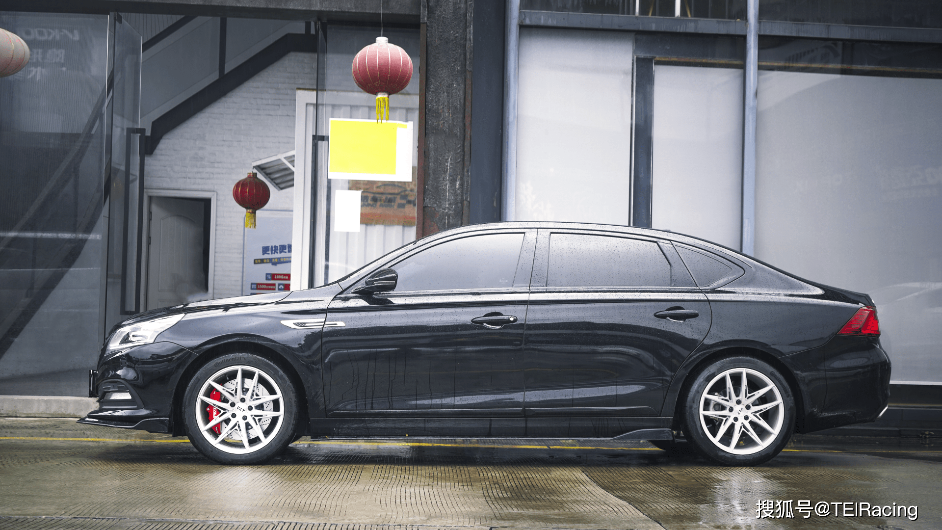 广汽传祺GA8改装前轮刹车案例-鉴赏，升级TEI p40ns+街道版性能大四刹车套件_搜狐汽车_搜狐网