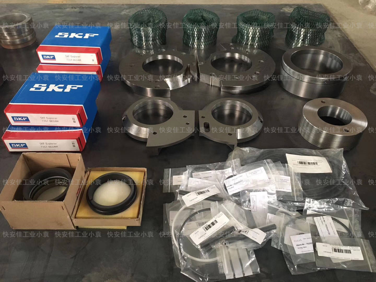 石化炼油厂丙烯腈生产VCM工艺基伊埃SP1、SP2、SPDuo螺杆压缩机维修配件方案 - 气体汇