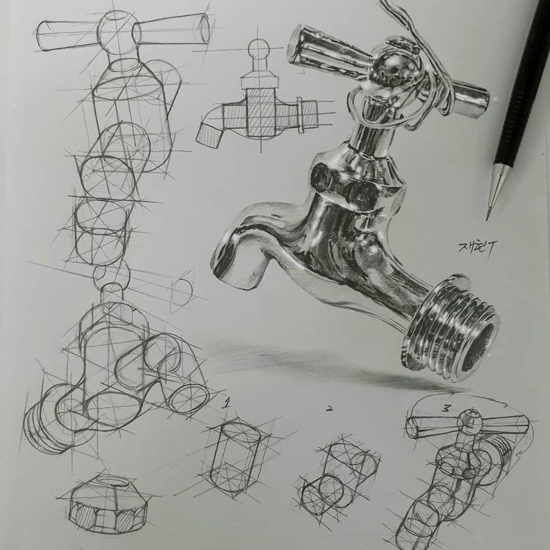 素描结构 | 韩国画家anjjaemi 素描作品欣赏-搜狐大视野-搜狐新闻