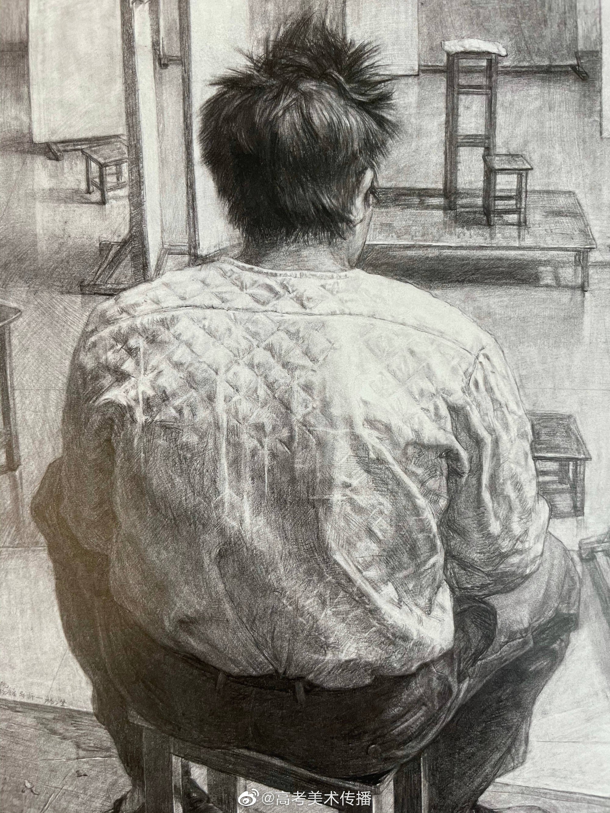 素描干货 | 央美素描作品欣赏-搜狐大视野-搜狐新闻