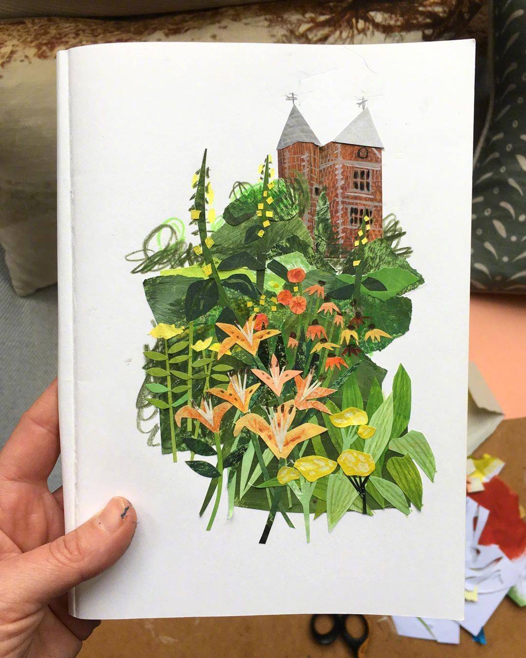 英国伦敦插画师Clover Robin系列拼贴插画设计作品-搜狐大视野-搜狐新闻