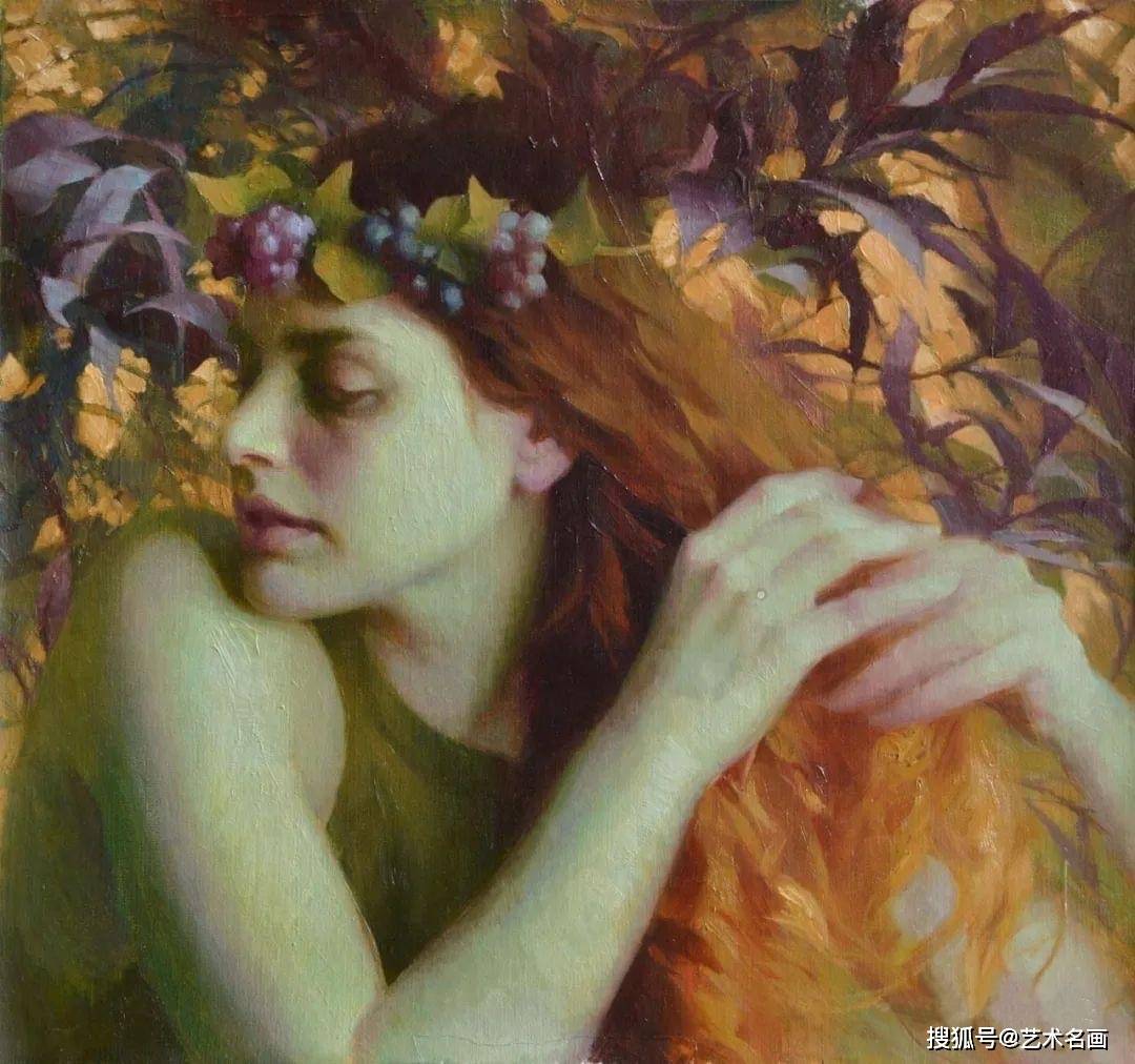 美国艺术家Adrienne Stein人物油画作品欣赏 -6park.com