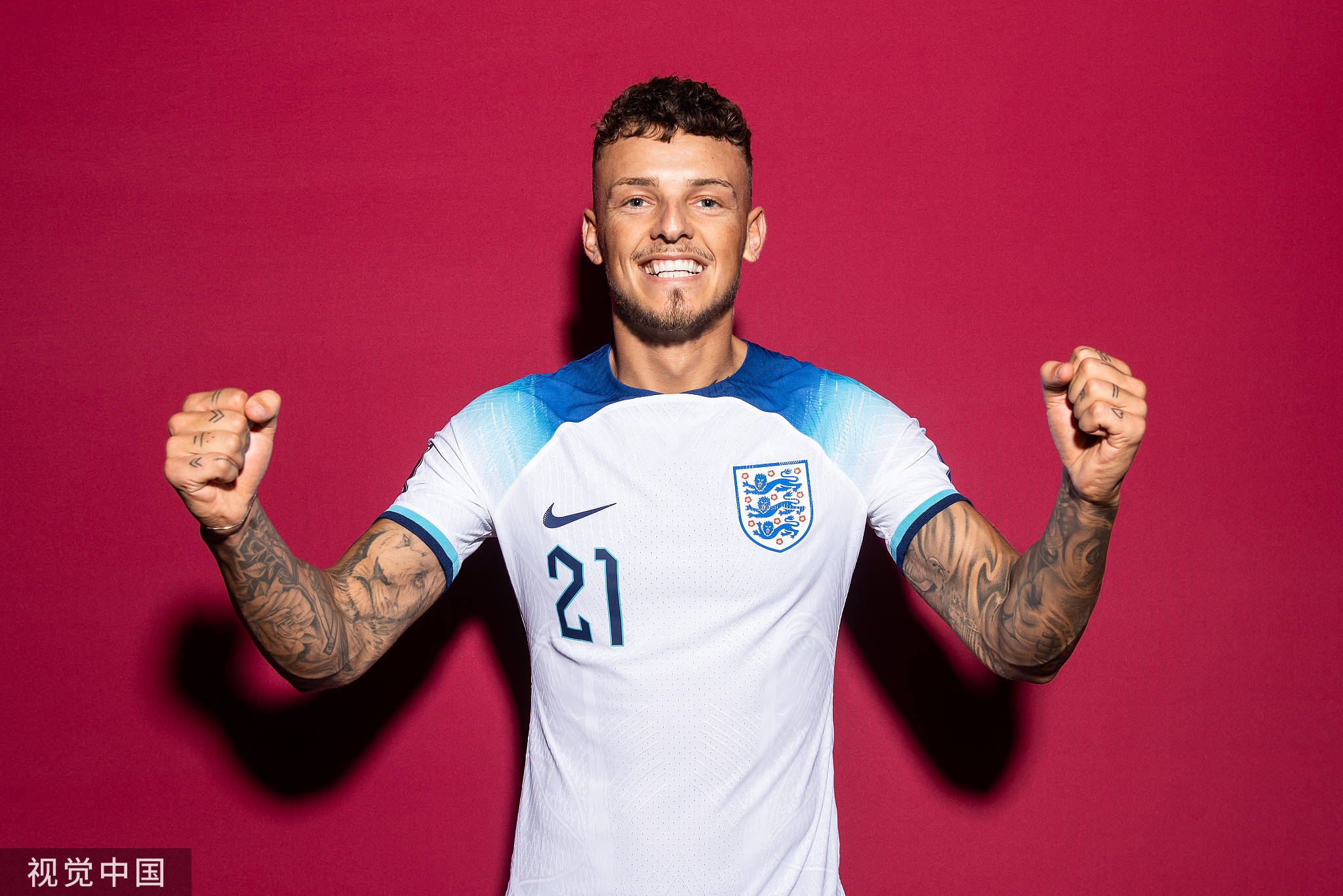 高清图：2022卡塔尔世界杯 英格兰队拍摄官方写真-搜狐大视野-搜狐新闻