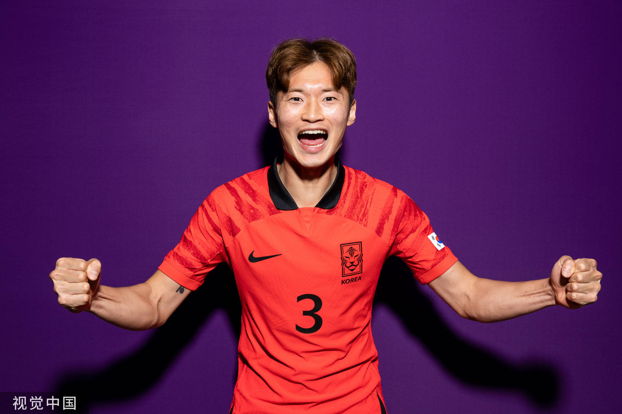 高清图：2022卡塔尔世界杯 韩国队拍摄官方写真-搜狐大视野-搜狐新闻