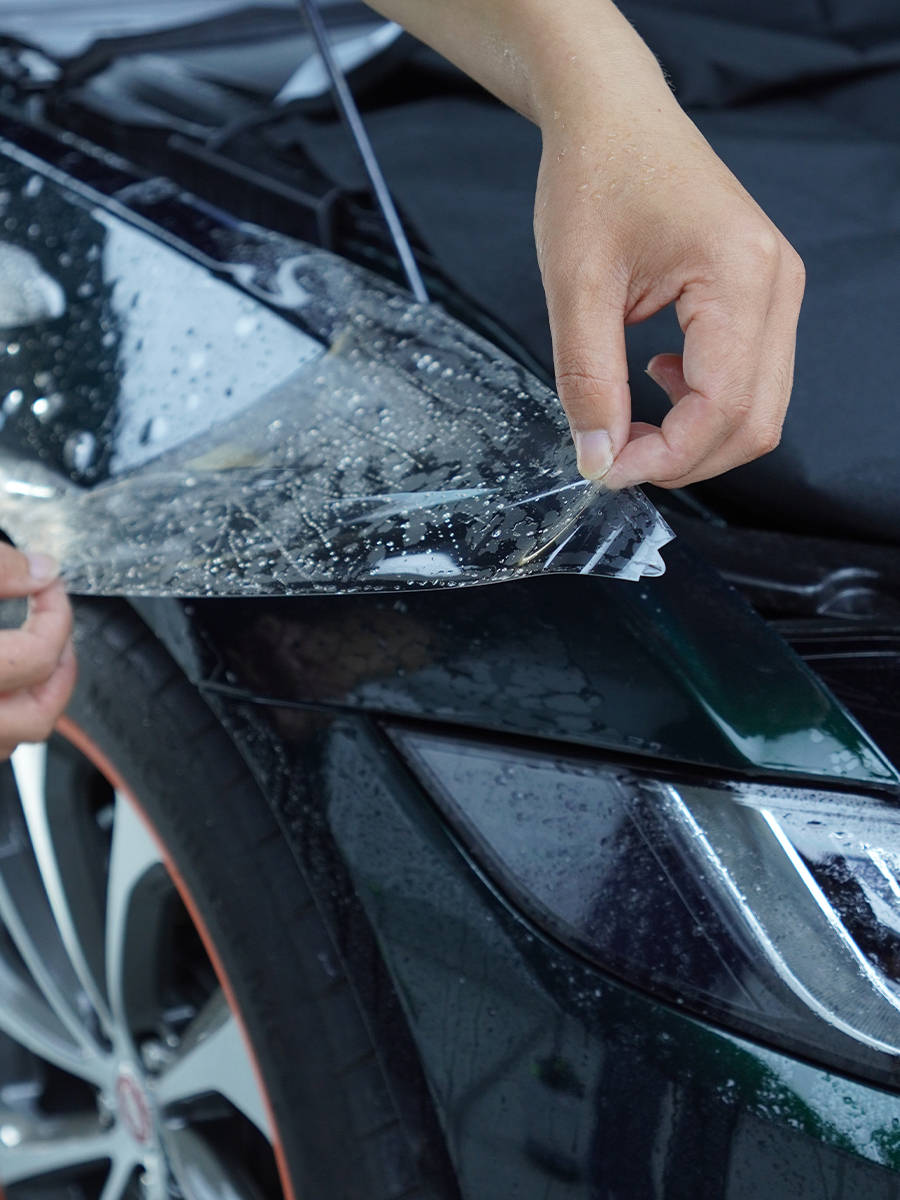 捷豹XEL YEECAR G5隐形车衣施工过程！_搜狐汽车_搜狐网