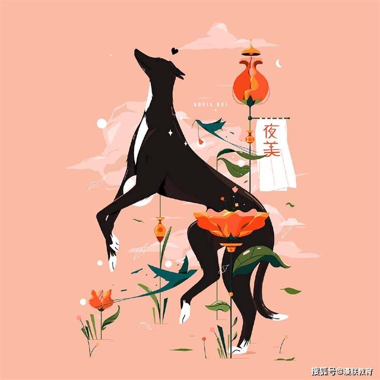 【画师推荐】插画师Nuria Boj的绘画作品分享-搜狐大视野-搜狐新闻