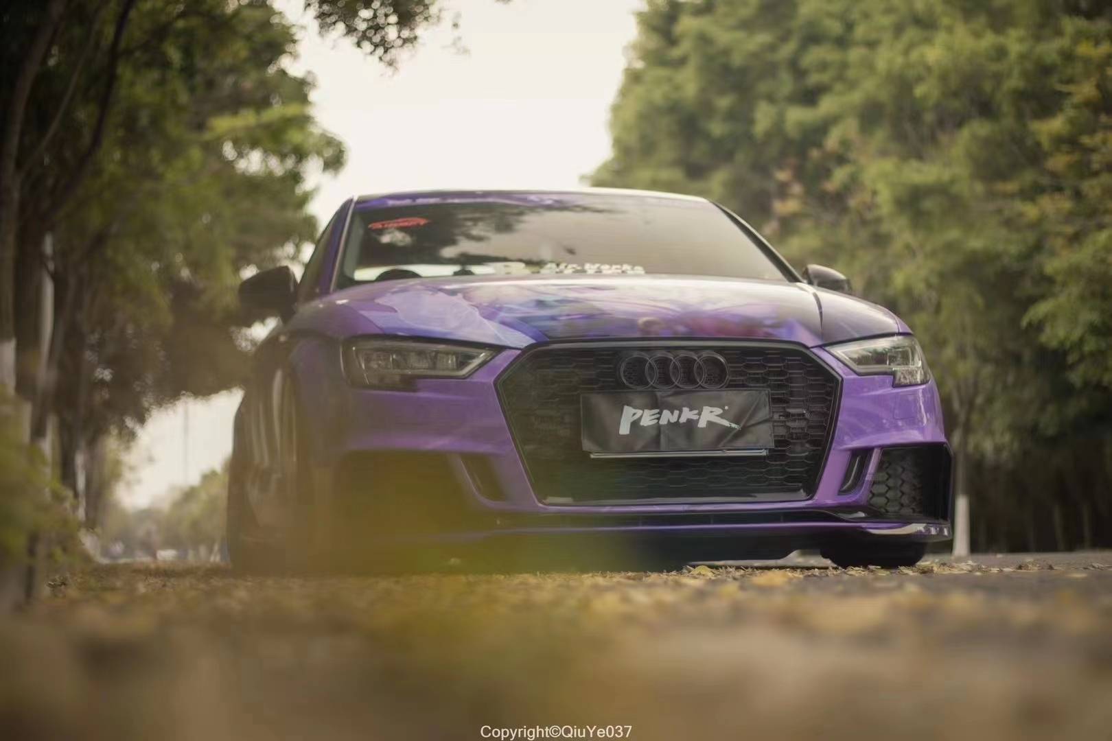 李洋讲述奥迪A3改装AIRBFT空气悬架减震器展示低趴姿态_搜狐汽车_搜狐网