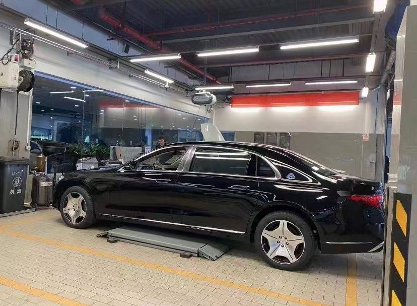 不动声色 动人心 北京奔驰迈巴赫4S店S480_搜狐汽车_搜狐网