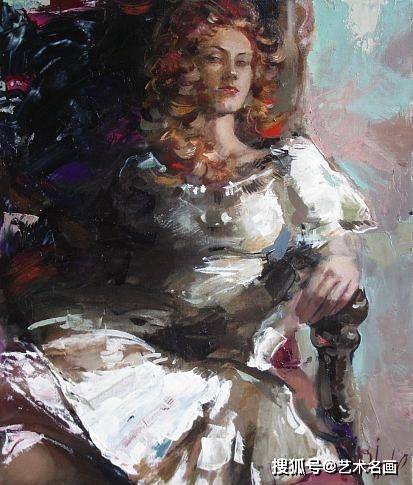 白俄罗斯画家Sergey Ignatenko的人物绘画作品欣赏-搜狐大视野-搜狐新闻