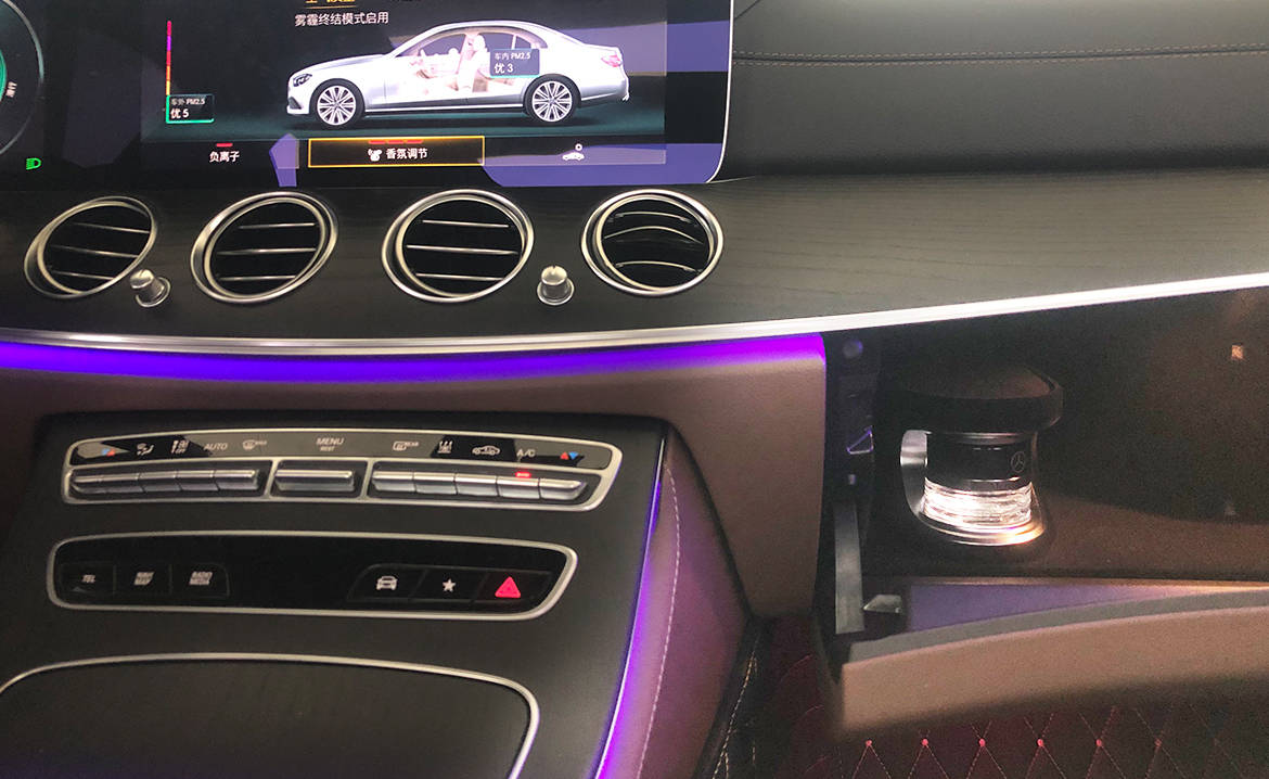 2023款奔驰E300L新车落地升级香氛负离子系统，自然缓慢扩散车内_搜狐汽车_搜狐网