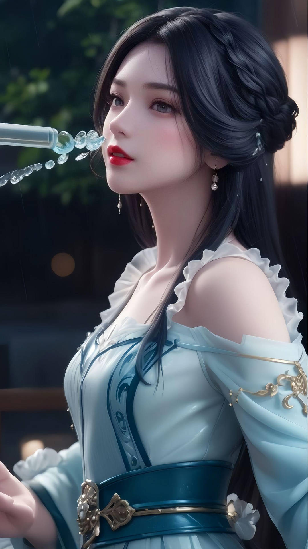 国漫女神｜《星辰变》女主角姜立ai全屏手机壁纸 搜狐大视野 搜狐新闻