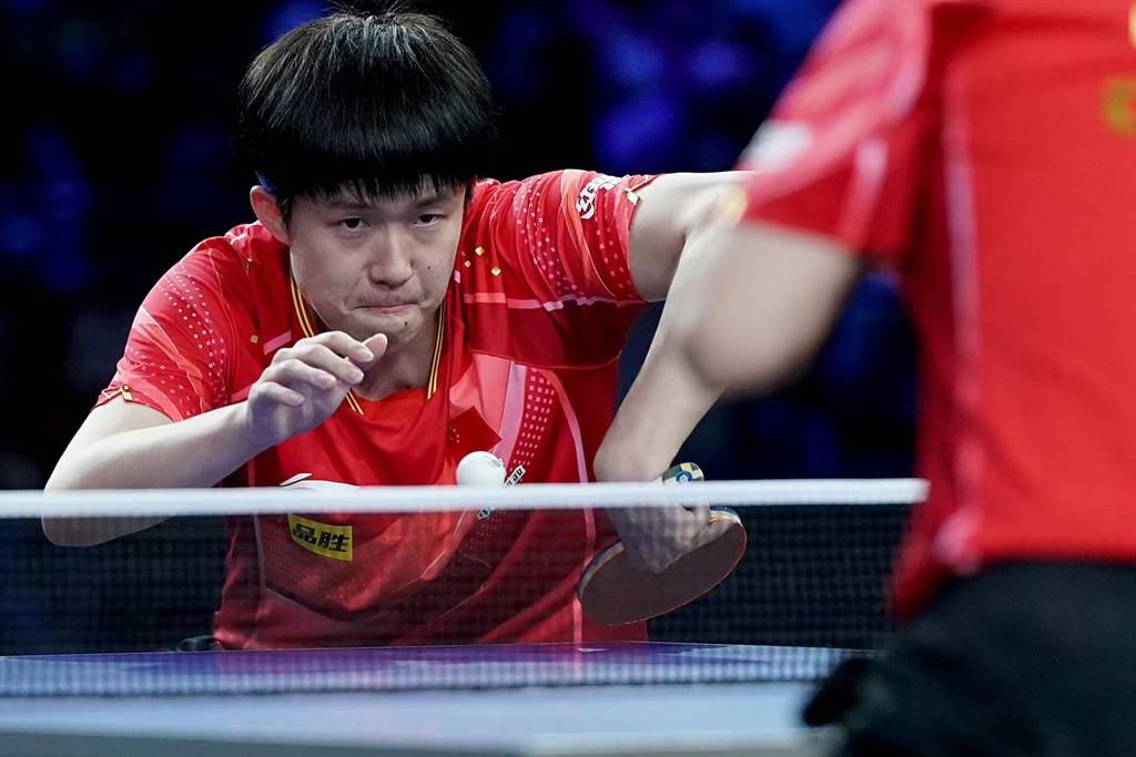 WTT兰州站男单决赛：王楚钦4-2马龙成功登顶-搜狐大视野-搜狐新闻