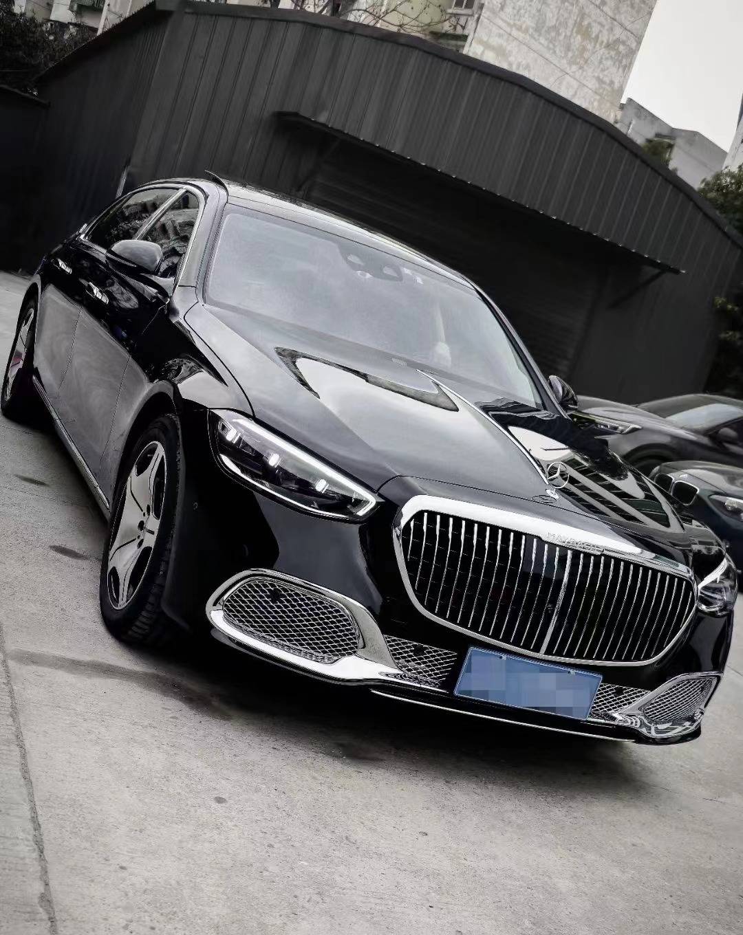 迈巴赫S480升级镀铬中网 花小钱办大事秒变680_搜狐汽车_搜狐网