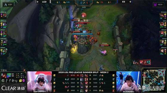 LOL-LPL：xiye卡牌大招灵性偷家，LGD让一追二ES收获夏季赛首胜_奥恩