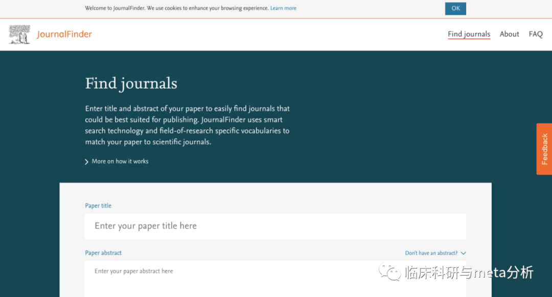 巧用Elsevier选择SCI投稿期刊_Find
