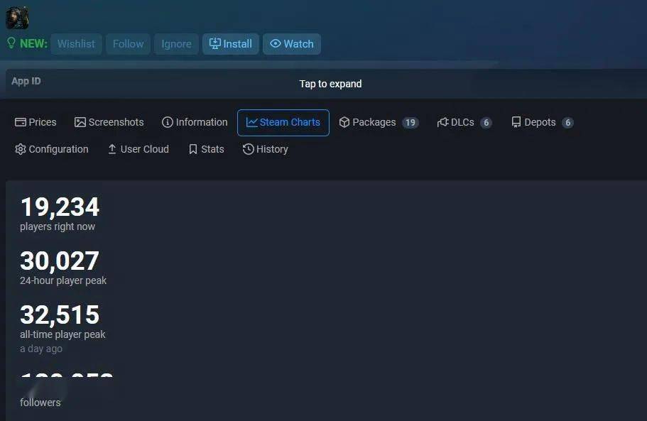 《死亡搁浅》同时在线人数超3万人！入围最热门游戏！_SteamDB
