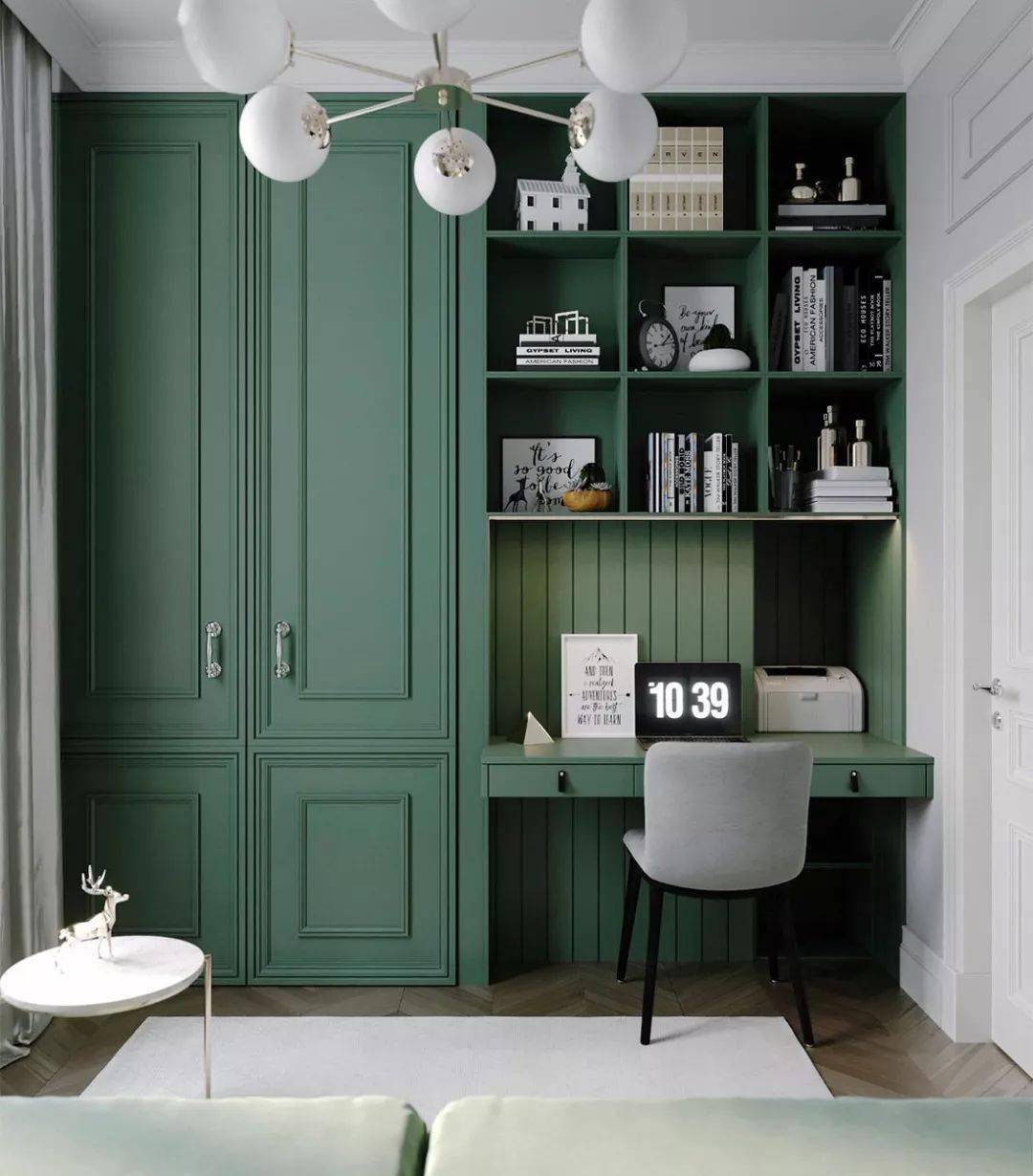 书桌柜这样设计，美观又不占空间！小空间大利用，简直太棒了_搜狐汽车_搜狐网