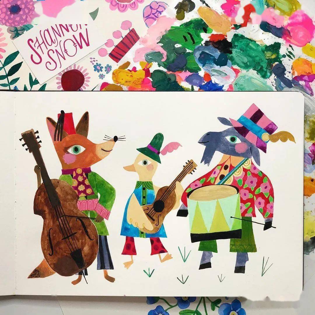 插画欣赏 | Shannon Snow_版权