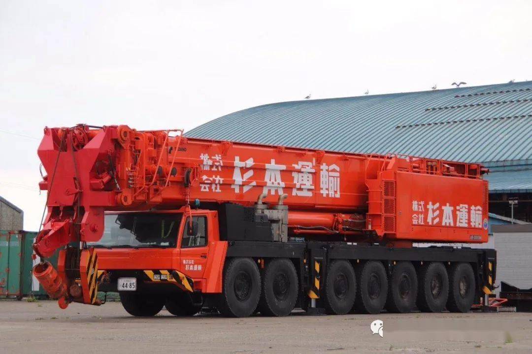 东瀛最强直男，独树一帜的全地面起重机 TADANO AR5500M_搜狐汽车_搜狐网