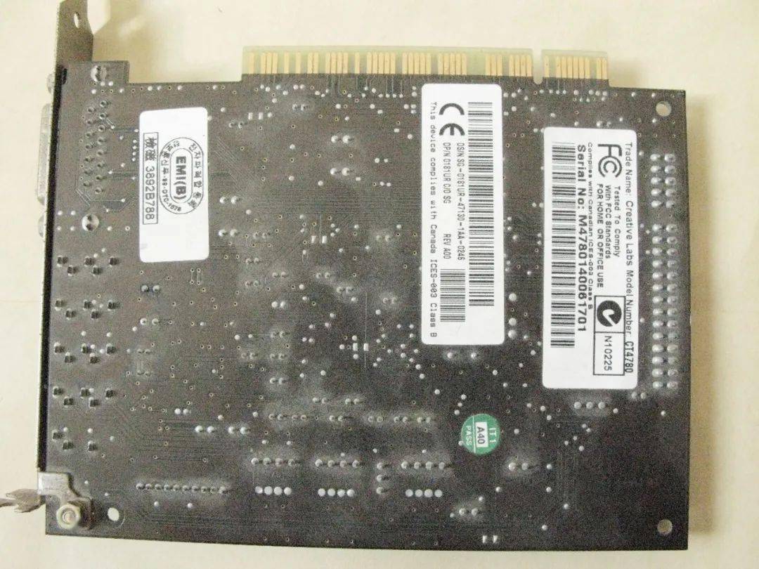 大树物语 | 创新CT4780独立声卡——计算机老物件系列之五_声音