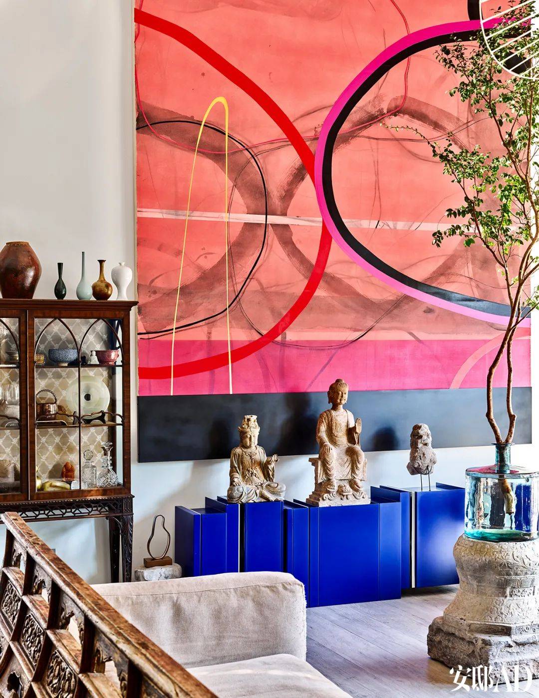 艺术家周力的家：画内画外皆成诗_的花园