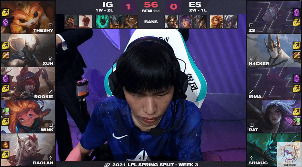 IG吃一堑长一智？11杀潘森拿下MVP_Theshy