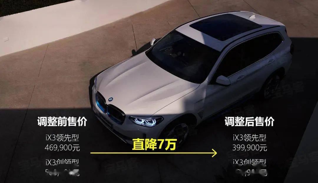 创新纯电动BMW iX3官降7万，售价39.99-43.99万，最值得入手的豪华纯电SAV_搜狐汽车_搜狐网