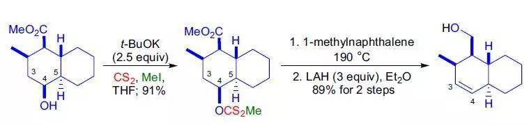 Chugaev消除反应_黄原