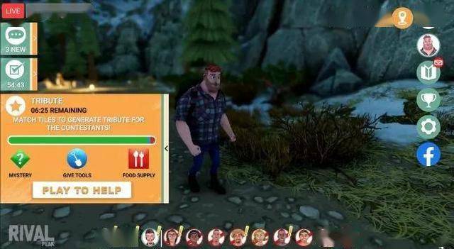 云游戏+AI+直播，火爆FB的Rival Peak如何炼成的_互动