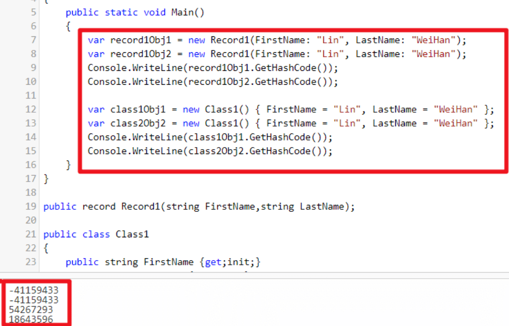 C# 9 record 并非简单属性 POCO 的语法糖_class