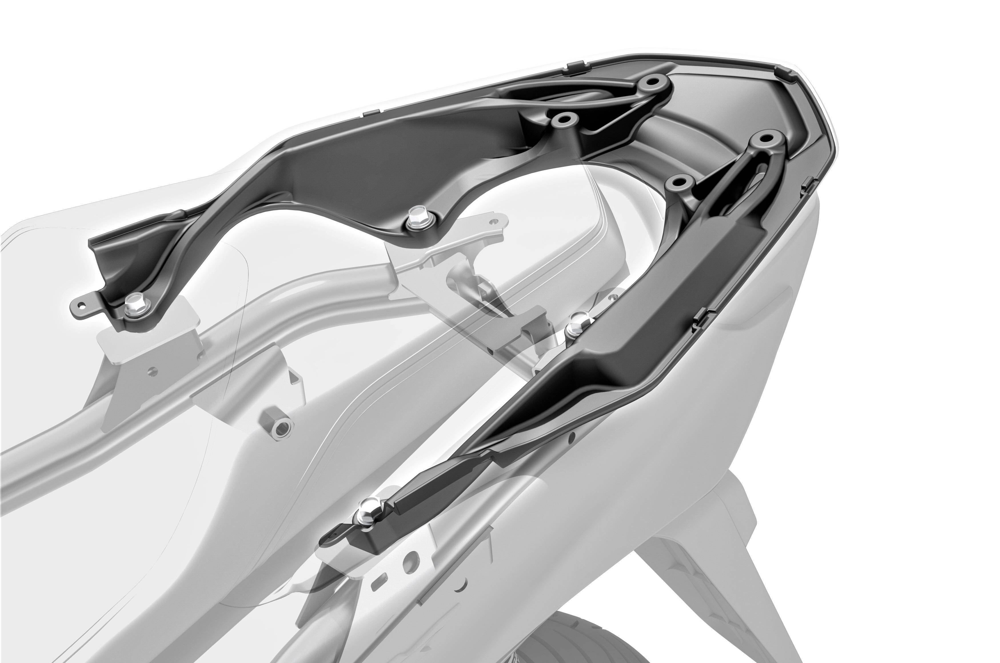 Honda 新一代 PCX 2021 系列：技术示意图（车体篇）_搜狐汽车_搜狐网