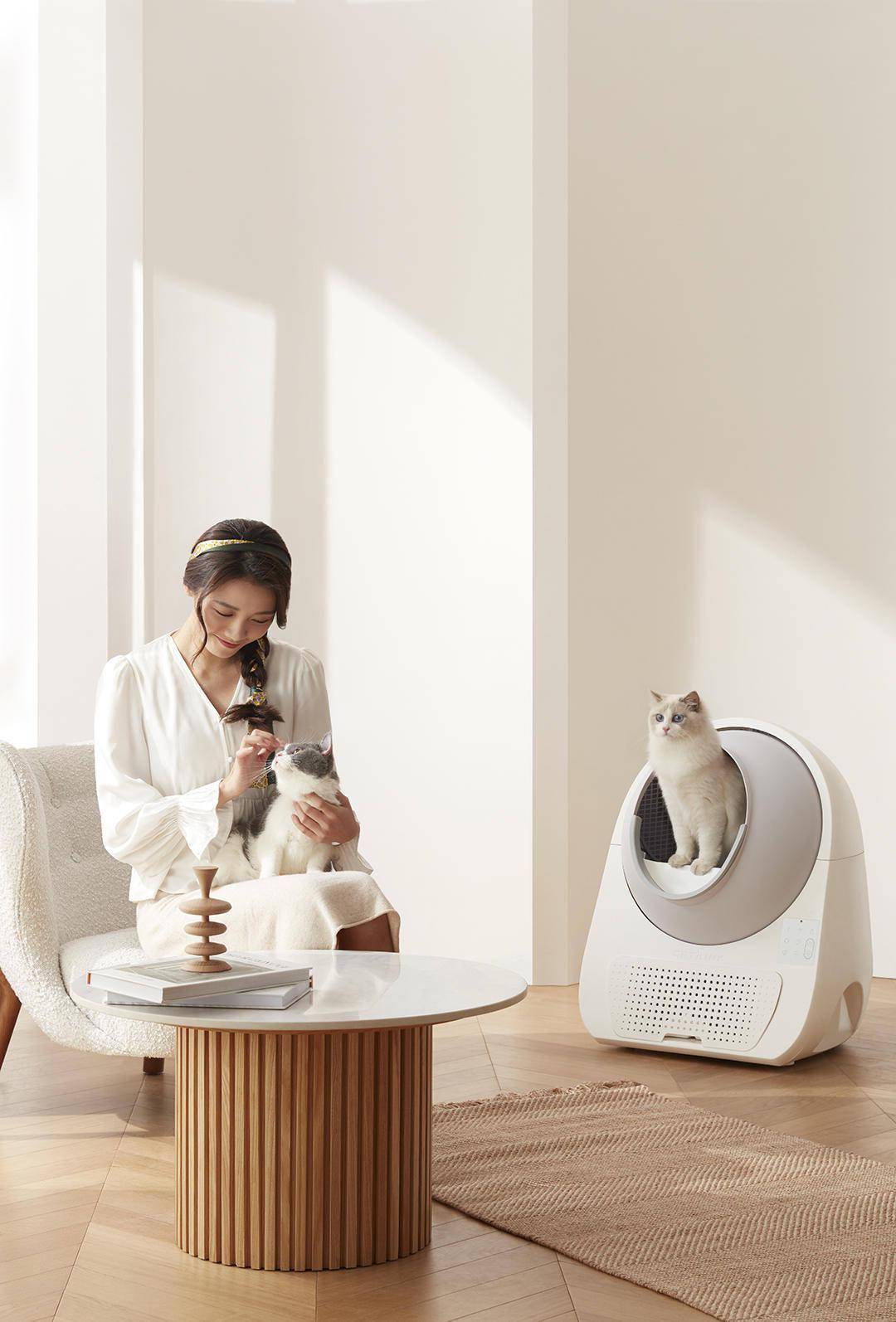 让宠物先过上“AI生活”，Catlink用科技包揽猫咪“吃喝拉撒”丨品牌主理人_智能