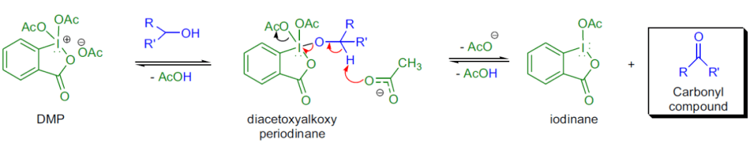 Dess-Martin高碘烷氧化_反应