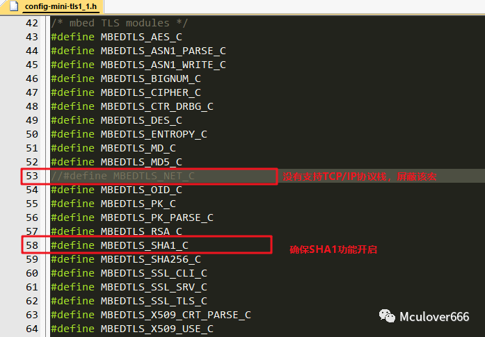 经验分享STM32移植使用mbedtls - 移植mbedtls库到MCU裸机的两种方法 - 赛派号