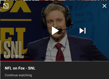 YouTube 网页端新增继续观看功能，可在手机上播放未看完的视频_Google