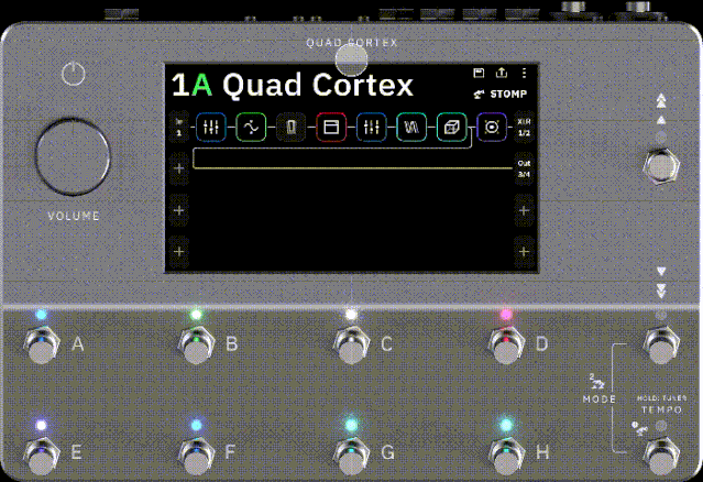 最新到货｜Neural DSP Quad Cortex综合效果器，爆款尖货，手慢无！_音色
