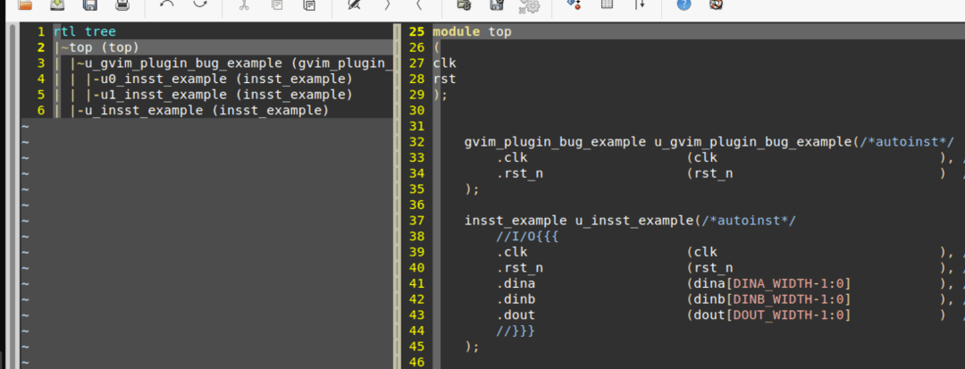 地表最强gVim编写Verilog插件_自动_https_支持