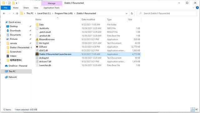 《暗黑破坏神2》双（多）开游戏「重制版」_Diablo_exe_Bnet