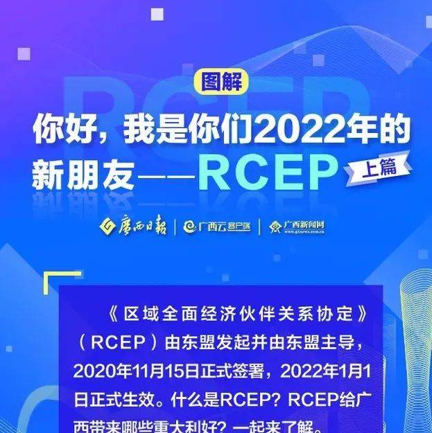 图解丨你好，我是你们2022年的新朋友——RCEP（上篇）_广西_张泳鸿_来源