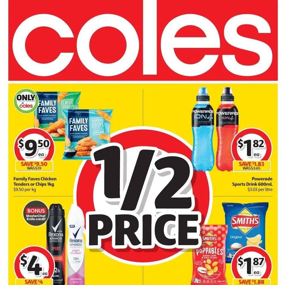 Coles 1月12日特价打折信息_澳洲_珀斯_西澳