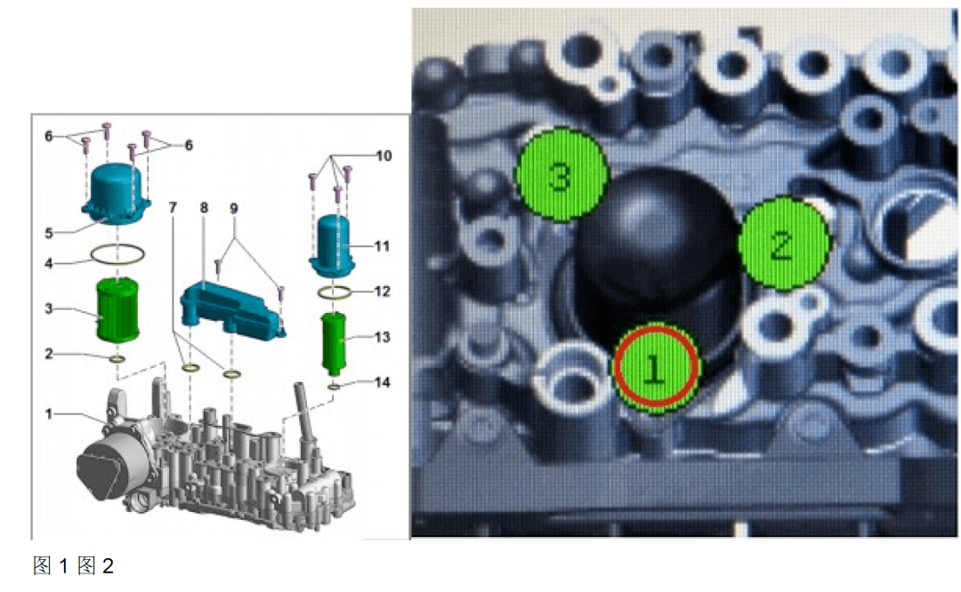 奥迪A4B9变速箱 P17F900驻车锁机械故障的维修方法 - 液压汇